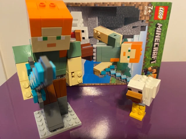 🔥 LEGO MINECRAFT 21149 Maxi-Figure Di Alex Con Gallina 🔥 EUR 15,00 ...