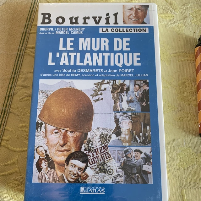 K7 VHS / Cassette Video - Le Mur De L'atlantique / Bourvil- Neuve EUR 1,00 - PicClick FR
