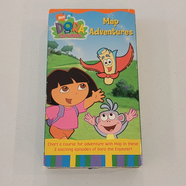 DORA THE EXPLORER - Map Adventures VHS 2002 NICKELODEON RETRO ANIMATION ...