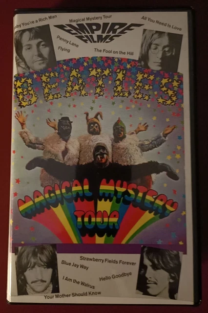 THE BEATLES: MAGICAL Mystery Tour - 1980s Australian VHS Tape / Empire ...