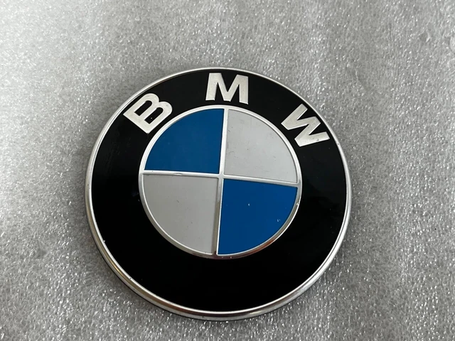 GENUINE BMW REAR BOOT BMW LOGO BADGE EMBLEM 82mm F06 F07 F10 F11 F12 ...