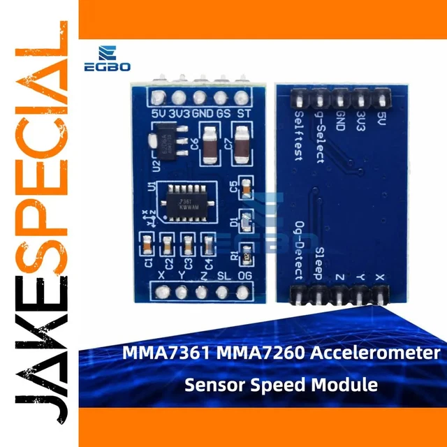 JAKESPECIAL – HIGH-PRECISION Accelerometer Sensor Module MMA7361 EUR 34 ...