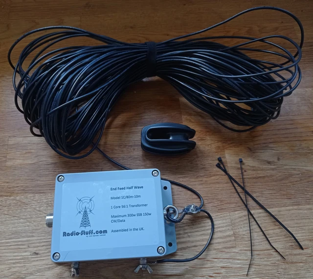 56:1 END FED Half Wave Antenna (EFHW) 400w SSB/100w Data £82.95 ...