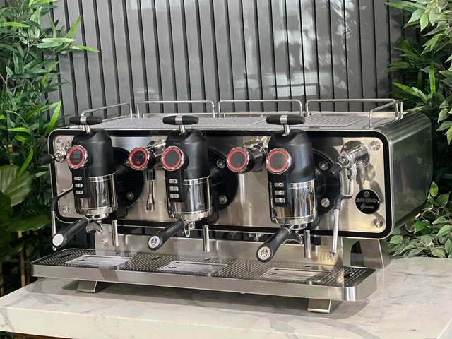 SAN REMO OPERA 3 Group Espresso Coffee Machine Black & Stainless $6,700 ...