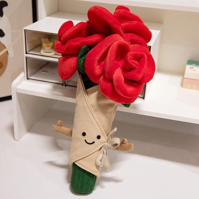 2026 VALENTINE'S DAY Amuseable Rose Bouquet soft toy Gift 30cm Brand ...