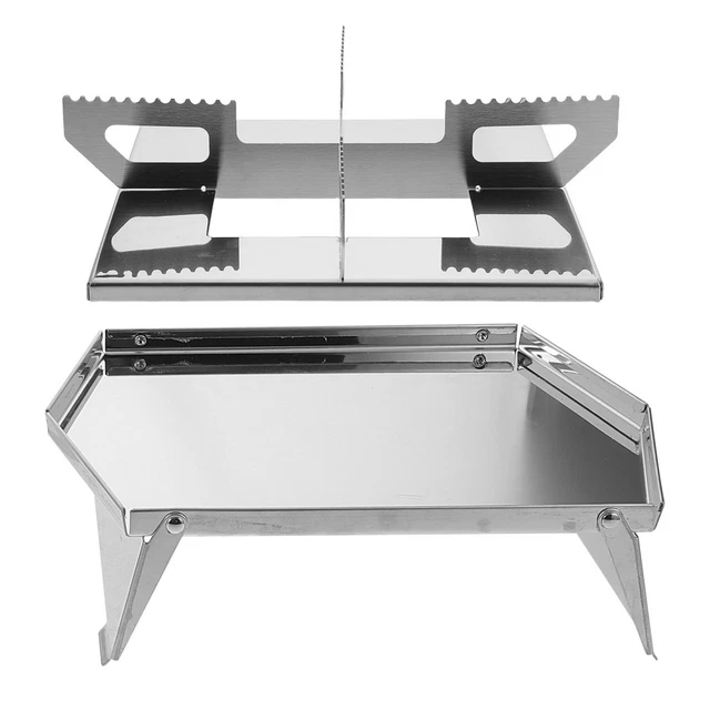 BARBECUE FIREWOOD STOVE Frame Wok Burner Ring Portable Grill Stand £41. ...
