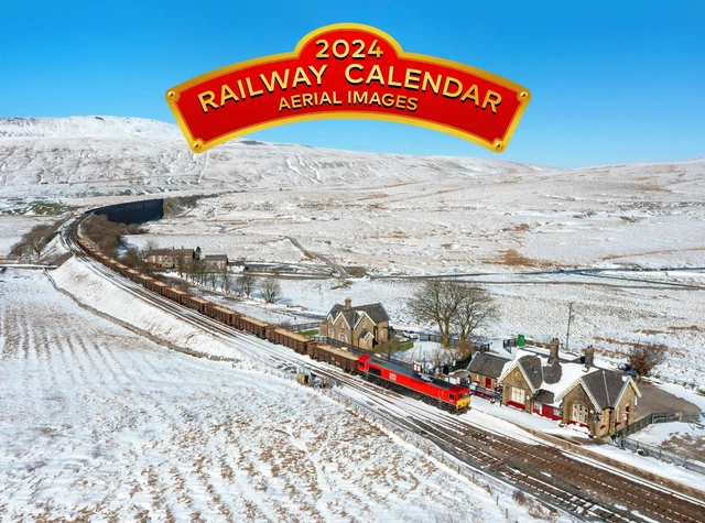 2024 RAILWAY CALENDAR Aerial Images, Christmas Gifts, Railwayana (FREE ...