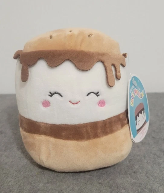 SQUISHMALLOW 5& CARMELITA the Smore NWT Food Squad Kellytoy HTF ...