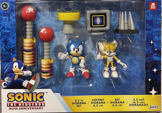 SONIC 30TH ANNIVERSARY Diorama set Sonic Tails Gift Birthday Collection ...