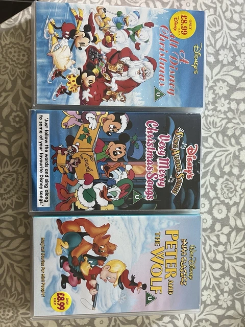 WALT DISNEY VHS Video Tapes Bundle Pack £16.15 - PicClick UK