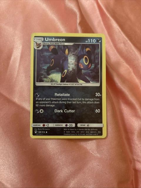 POKÉMON TCG UMBREON 120/214 Pokemon Lost Thunder Rare Non-Holo £4.46 ...