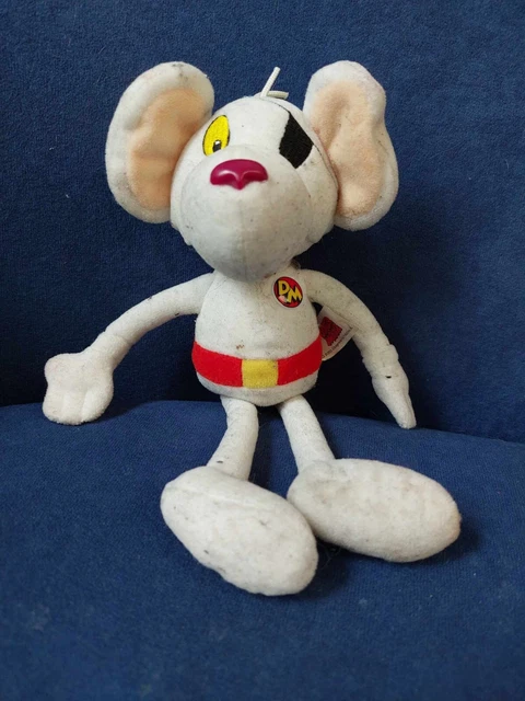 VINTAGE 2001 DANGER Mouse Plush Soft Toy by Golden Bear Products £10.00 ...