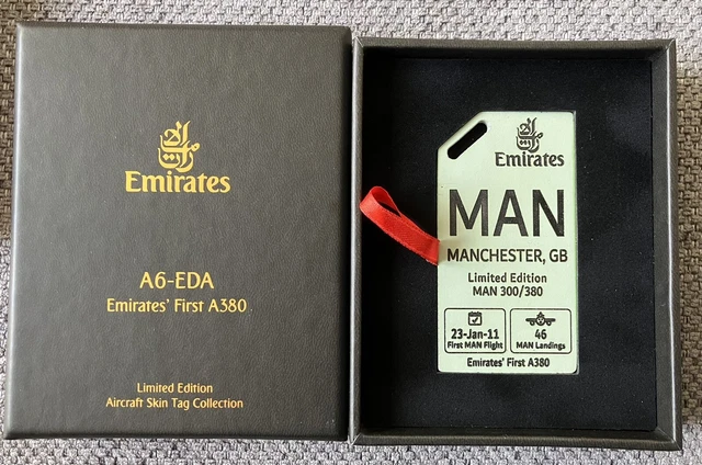 EMIRATES : A380 A6-EDA - LICENSED PRODUCT via AVIATIONTAG - DESTINATION ...