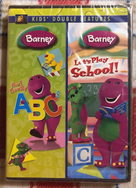 BARNEY DOUBLE FEATURE: Now I Know My ABC's/Let's Play School! | DVD ...