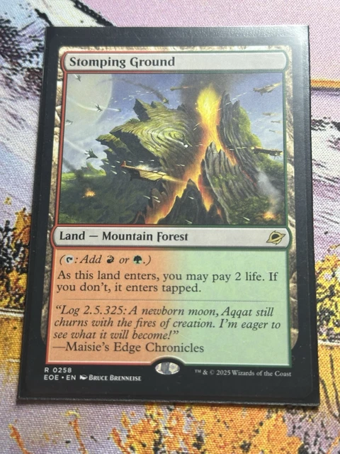 STOMPING GROUND EOE NM MTG Edge Of Eternities Mtg $19.99 - PicClick CA
