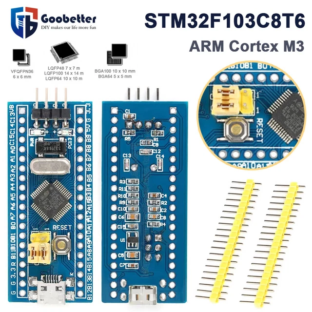 STM32F103C8T6 STM32 BLUE Pill Development Board Module ARM CORTEX M3 ...