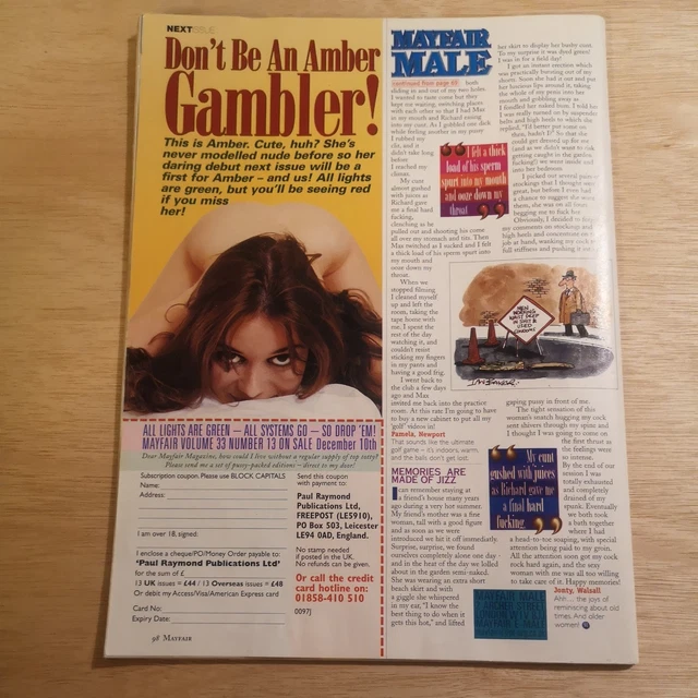 Vintage Mayfair Magazine FOR SALE! - PicClick UK