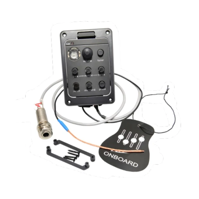 EQ EQUALIZER MUSICAL Instrument Acoustic Guitar Piezo Pickup for 301 £ ...