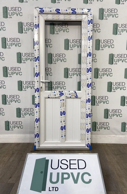 VEKA UPVC BACK Door Halo White Half Panel Exterior External Pvcu Pvc ...