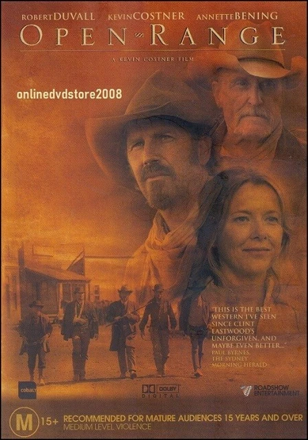 OPEN RANGE (KEVIN COSTNER Robert DUVALL Annette BENING) Western ACTION ...