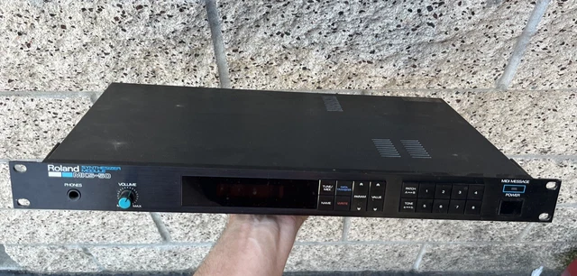 VINTAGE ROLAND MKS-50 Rackmount Analog Synthesizer Module Rack Gear ...