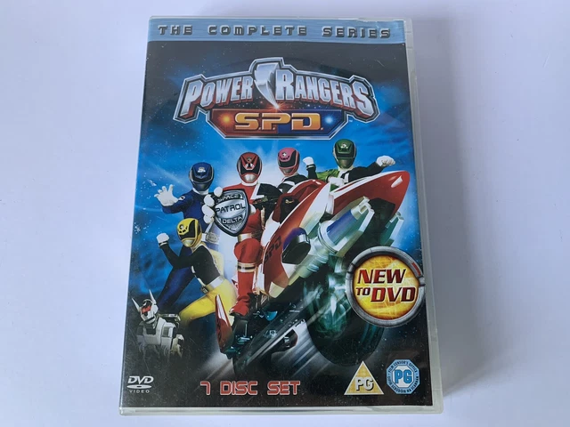 POWER RANGERS SPD (The Complete Series) PAL R2 DVD BOXSET £29.99 ...