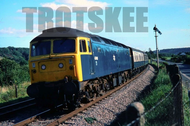 35MM SLIDE BR British Rail Diesel Loco Class 47 47491 Ford Crossing ...
