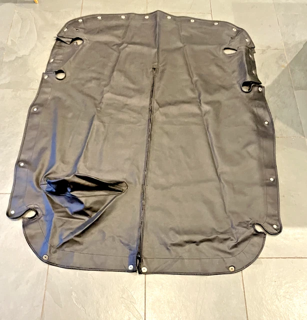 TRIUMPH TR4 TR4A TR5 HEAVY DUTY VINYL TONNEAU COVER (FOR ROLL CAGE) £70 ...