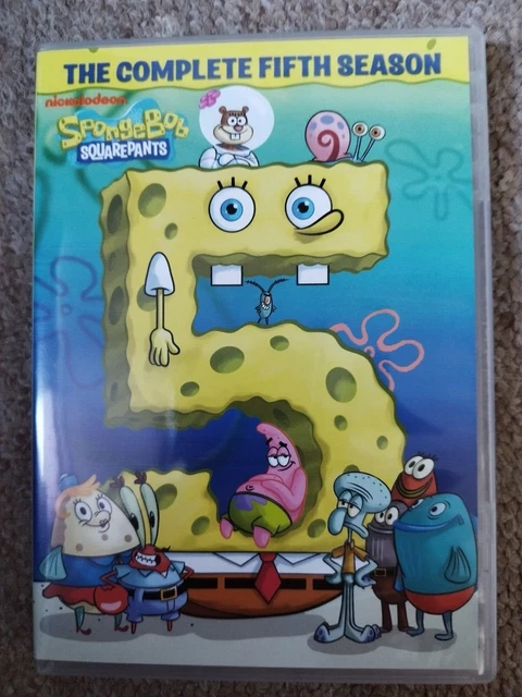 SPONGEBOB COMPLETE SEASON 5 Boxset - DVD (Region 1 DVD) £9.99 - PicClick UK