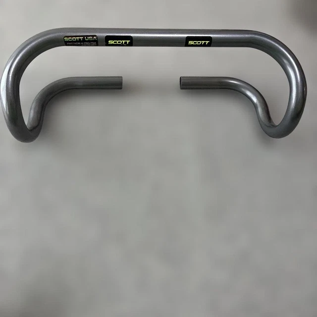 SCOTT ALUMINUM DROP-IN Handlebar 420mm Lightweight Used No Box £102.35 ...