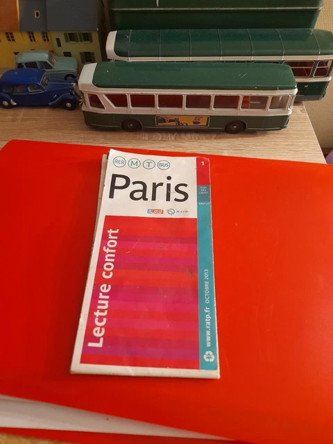 ANCIEN PLAN RATP/BUS/RER/TRAM/METRO OCTOBRE 2013 EUR 11,69 - PicClick FR