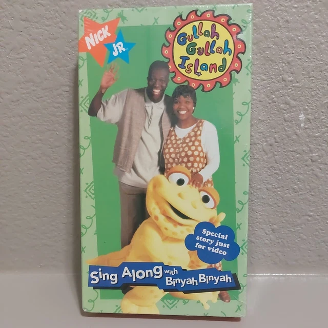 NICK JR GULLAH Gullah Island Binyah’s Surprise VHS Rare Orange Tape ...