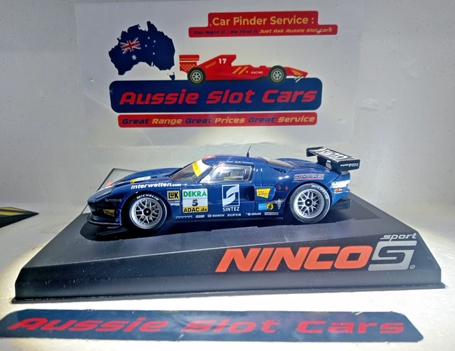 SCALEXTRIC/ NINCO RARE Ford Gt40 Sintez #5 Adac 2010 50532 Slot Car 1/ ...