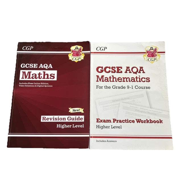 CGP GCSE AQA Mathematics Higher Level Revision Guide & Practice ...