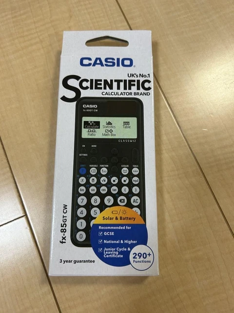CASIO FX-85GT CW scientific calculator #a7c014 £141.71 - PicClick UK