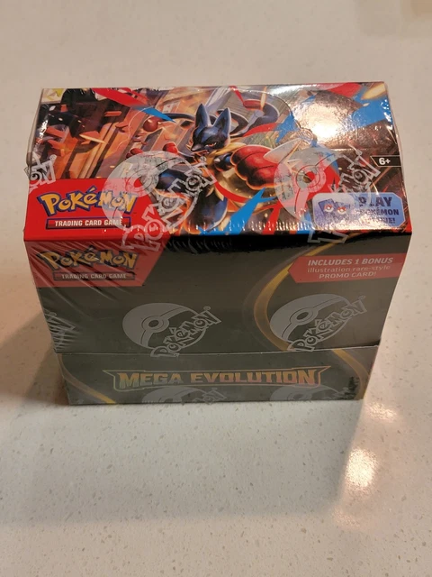 POKÉMON TCG MEGA Evolution Enhanced Booster Box Display Factory Sealed ...
