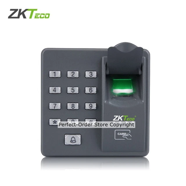 ZKTECO FINGERPRINT&RFID CARD&PASSWORD Door Access Control Keypad+10 ID Cards USA $64.07 ...