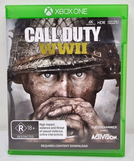 CALL OF DUTY: WWII World War 2 - Microsoft Xbox One 2017 XB1 Video Game $19.99 - PicClick AU