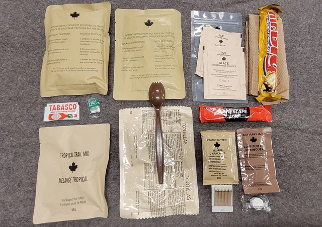 CANADIAN ARMY RATION BAKED BEANS IMP MRE $35.00 - PicClick CA