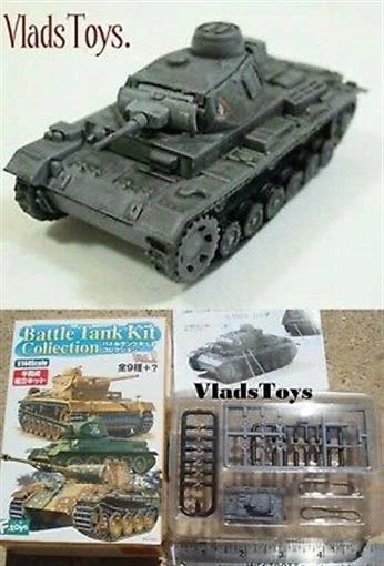 F-TOYS 1/144 BATTLE Tank Kit Collection Vol.1 WWII German Panzer III ...
