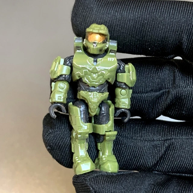 2 HALO MEGA CONSTRUX BLOKS UNSC MASTER CHIEF MINI FIGURE WARTHOG RALLY ...