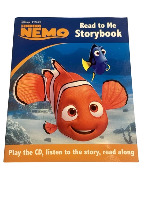 DISNEY PIXAR FINDING Nemo ~ READ TO ME STORYBOOK & CD ~ Based On The ...