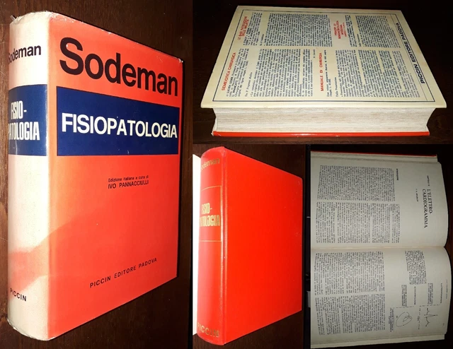 FISIOPATOLOGIA, SODEMAN, IVO Pannacciulli, Piccin Editore 1978. EUR 10 ...