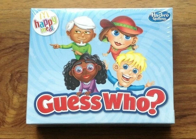 GUESS WHO MINI Game From Mcdonalds Happy Meal Brand New Sealed Free UK ...