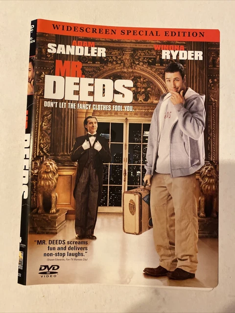 MR. DEEDS (DVD, 2002, Special Edition - Widescreen) DISC & ARTWORK ONLY ...