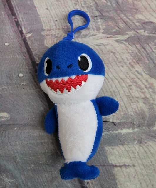 WOWWEE PINKFONG BABY Shark Daddy Shark 5" Plush Keychain Toy Blue EUR 7 ...