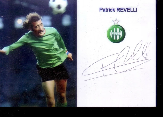 PATRICK REVELLI * AUTOGRAPHE / DEDICACE * ASSE EUR 2,50 - PicClick FR