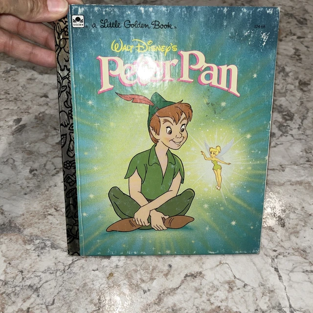 WALT DISNEY'S PETER Pan A Little Golden Book "1st" Edition 1989 £3.23 ...