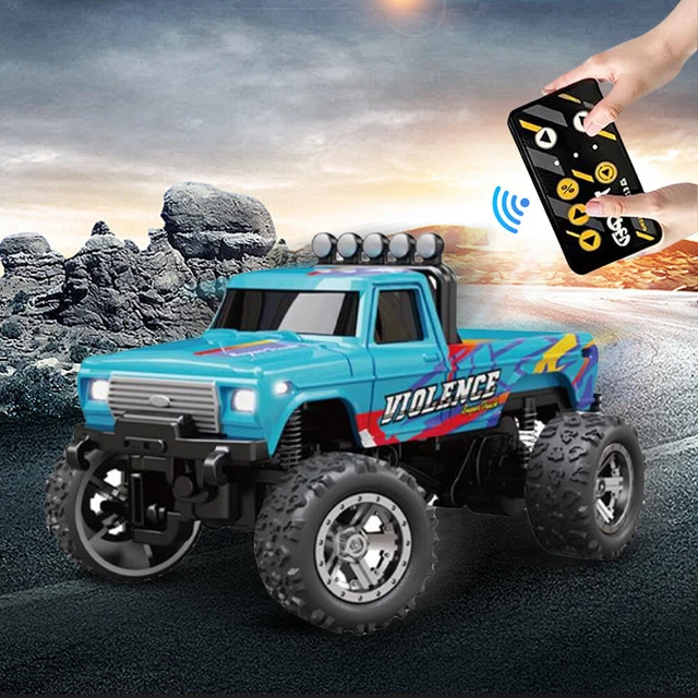1/64 RC CAR All Terrain Off-Road Monster Truck RC Truck for Boys ...