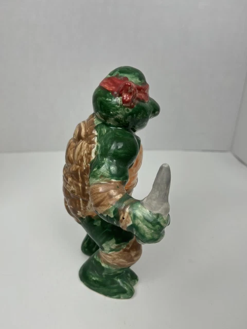 VINTAGE TEENAGE MUTANT Ninja Turtle TMNT 3 Ceramic Painted Statues $29. ...